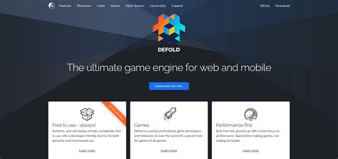 defold review and features create console quality 3d and engaging 2d games