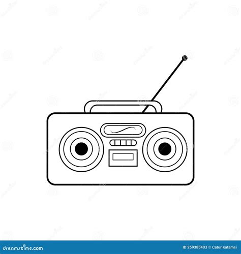 Radio Logo Vector Template Stock Illustration Illustration Of Favorite