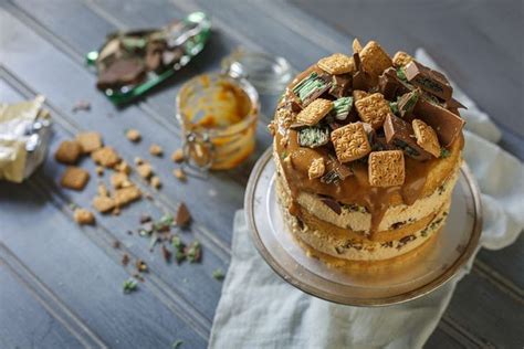 Caramel Peppermint Crisp Cake Easy South African Recipe Peppermint