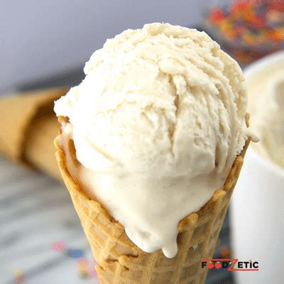 No Churn Homemade Banana Ice Cream Foodzetic