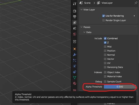 Cycles Render Engine Transparent Textures Result In Extremely Noisy Mist Pass Blender Stack