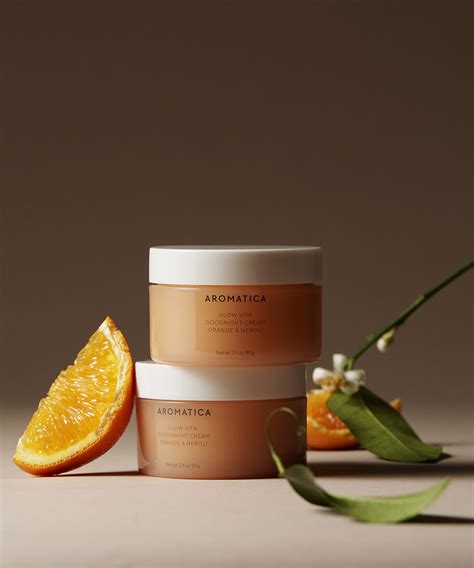 아로마티카 수면팩 글로우 비타 굿나잇 크림 오렌지 앤 네롤리 90g