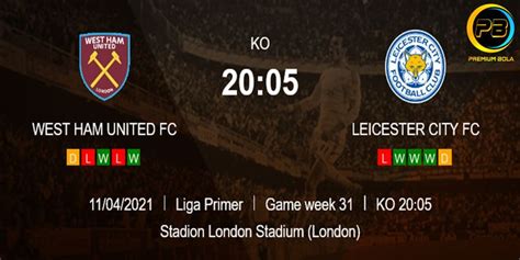 Prediksi Skor Bola West Ham United Vs Leicester City 12 Apr 2021