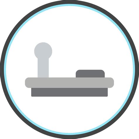 Joystick Flat Circle Icon 38836116 Vector Art At Vecteezy