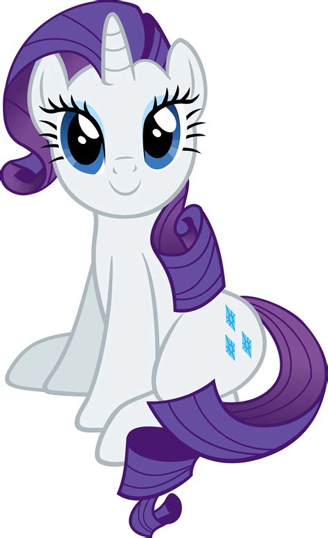 Sitting Rarity By Slb94 On Deviantart Rarity Official Art My Little