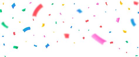 투명 한 배경 무료 축제 및 기념일 요소에 고립 된 다채로운 색종이 떨어지는 Png 카니발에 대 한 여러 가지 빛깔의 파티 반짝이 벡터 리본 일러스트 명절 일러스트 반짝이