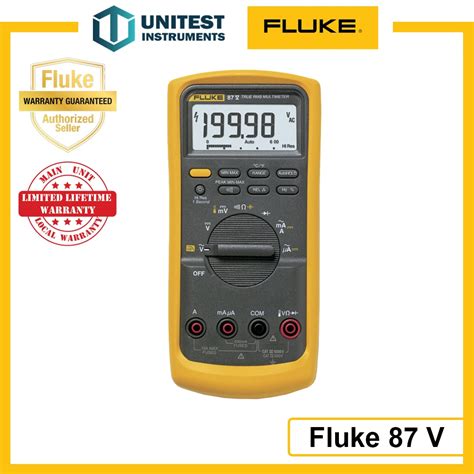 Fluke 87v Industrial Multimeter Shopee Singapore