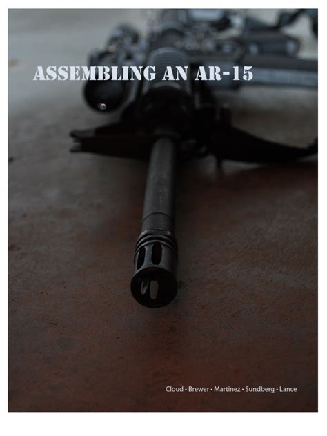 How To Assemble An Ar 15 Pdf Trigger Firearms Nut Hardware