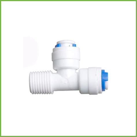 Quick Connect Tee With Bsp Male 14 Inch Aquarays