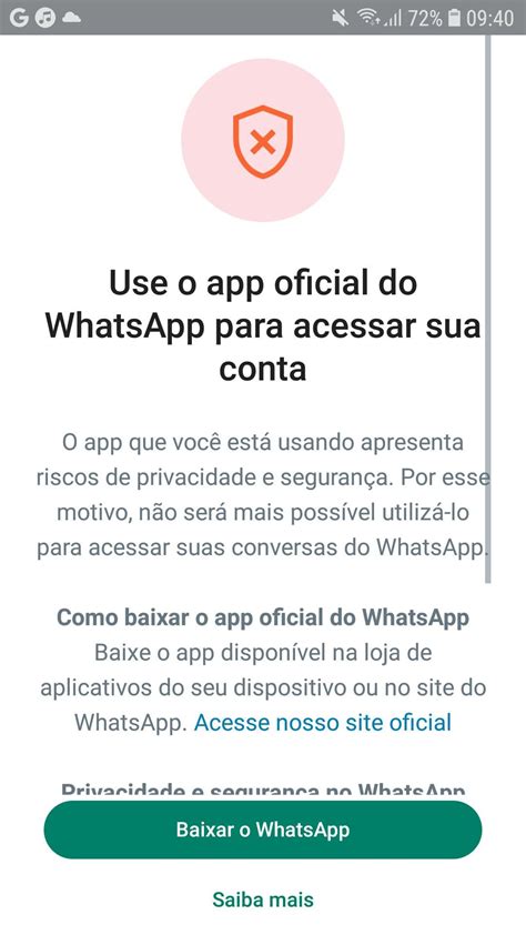 Não Consigo Acessar O Meu Whatsapp Oficial Rwhatsapp