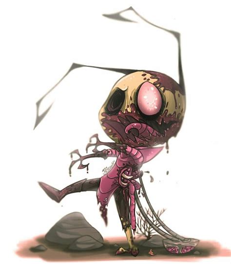 Zombie Zim Invader Zim Invader Zim Characters Invader Zim Dib