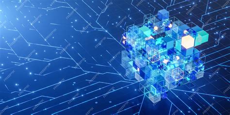 premium photo complex big data network visualization