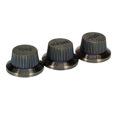 Cosmobetty 3pcs Electric Guitar Control Knobs For Bass And Guitar Accessories