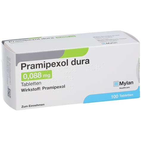Pramipexol Dura® 0088 Mg 100 St Mit Dem E Rezept Kaufen Shop Apotheke