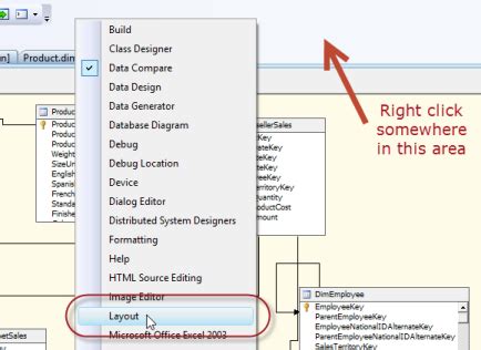 Make Your SSAS Data Source View Pretty Arcane Code