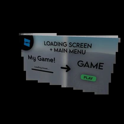Loading Screen Main Menu By Jeremy TheDev