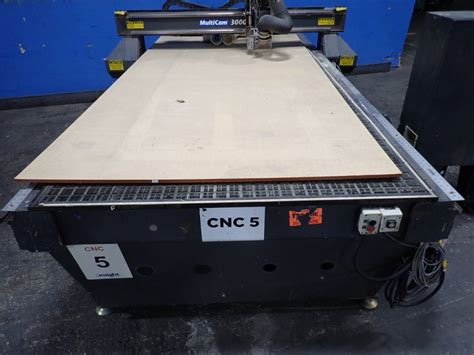 Used Multicam Multicam 3000 Series Cnc Router Hgr24