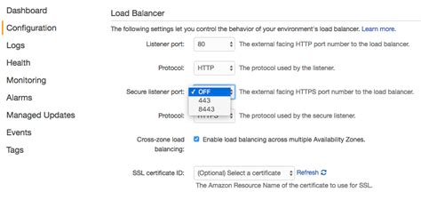 Amazon Web Services Enable On Aws Elastic Beanstalk Application
