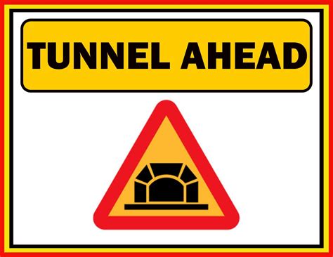 Editable Multi Turn Ahead Sign Pdf Artofit