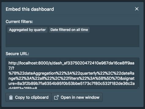Overview SQL Dashboards SILOTA