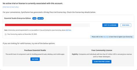 Overview Of Syncfusion License Generation Syncfusion