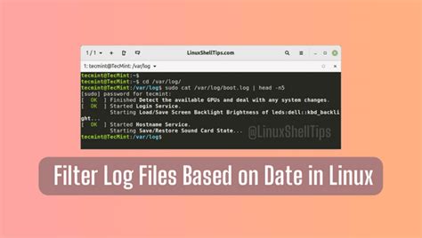 How To Filter Log Files Based On Date In Linux Its Foss