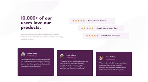 Frontend Mentor 🔥animated Social Proof Section 🔥 Coding Challenge