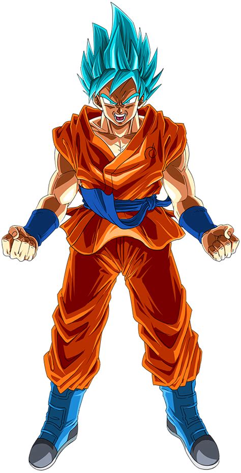 Son Goku Ssgss Render 5 By Maxiuchiha22 On Deviantart