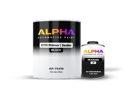 Dtm Primer Sealer Ap 7541 Kit Alpha Automotive Paint Linear
