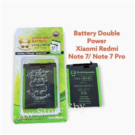 Jual Battery Baterai Xiaomi Redmi Note 7 Note 7 Pro BN4A BN 4A