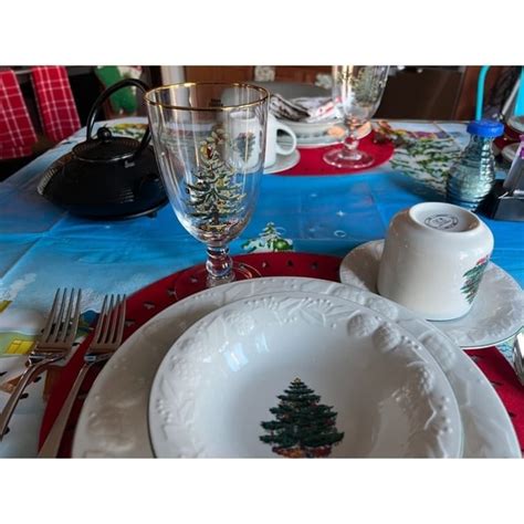 Spode Christmas Tree Collection 20 Piece Flatware 20 Piece On Sale