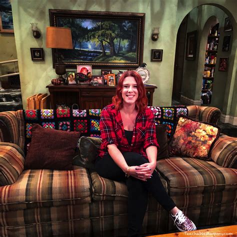 Roseanne Set Visit With Ashley And Company