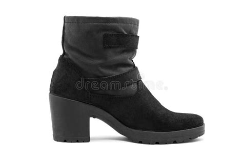 Short Women Leather Boot Stock Image Image Of Woman 37573949