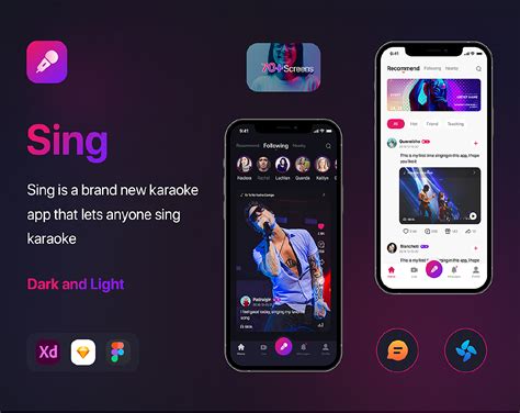 卡拉ok Ui App Interface 地上的娃娃笑哈哈 Original作品 站酷 Zcool