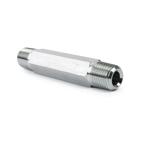Tube Fitting Swagelok Compression Fitting Long Hex Nipple Instrument Fitting Stainless Steel 316