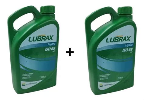 Kit 6 Litros Óleo Hidráulico 68 Iso Hlp Mineral Lubrax Hydra Frete grátis