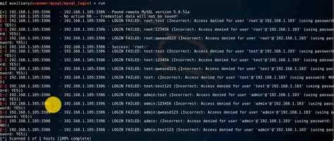 6 21漏洞利用 Mysql弱口令破解 Csdn博客