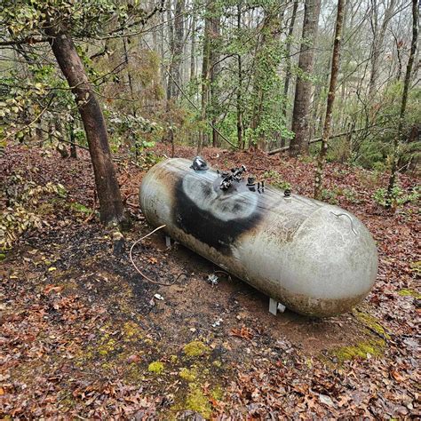 Photos Lightning Sparks Propane Tank Fire In Georgia