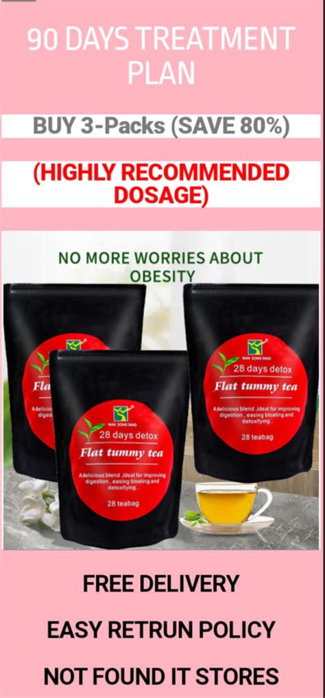 28 Days Detox Flat Tummy Tea Easyshopees