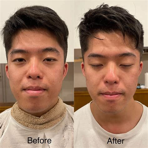 Hair Trim Before And After