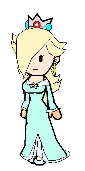 Super Mario Bros Galaxy Paper Rosalina By Elzathehedgehog On Deviantart