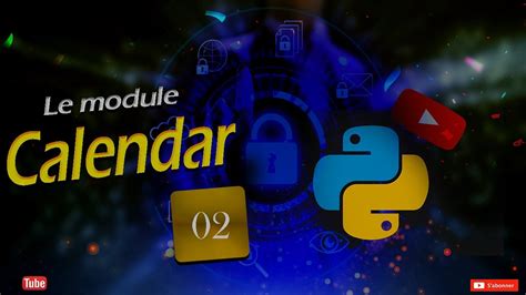 Le Module Calendar De Python Youtube