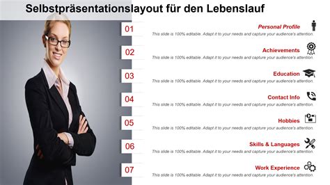 Die 25 Besten Lebenslaufvorlagen Für Powerpoint Um Ihre Fähigkeiten