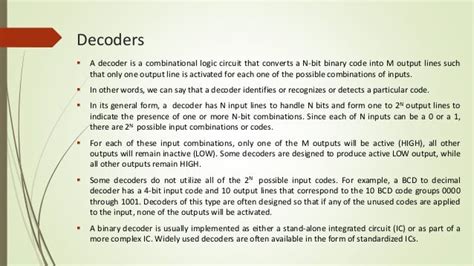 decoders digital electronics