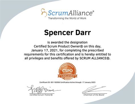 Spencer Darr On Linkedin Scrum Scrumalliance
