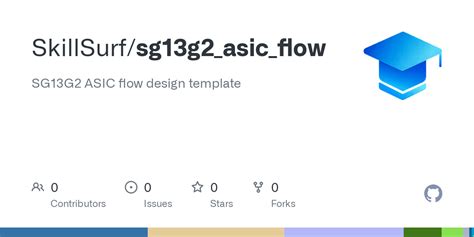 Github Skillsurf Sg13g2 Asic Flow Sg13g2 Asic Flow Design Template