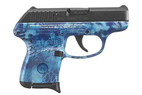 Ruger Lcp 380 Acp With Blue Kryptek Frame For Sale Ruger Firearms Usa