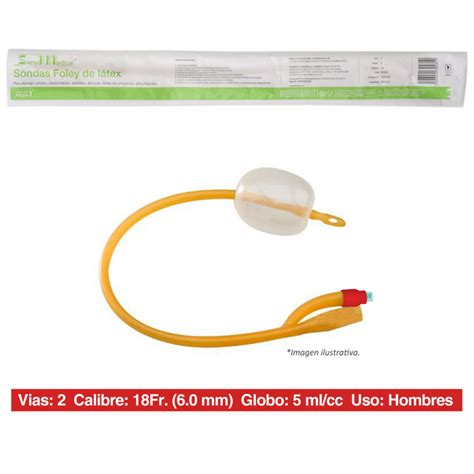 Dilopsan Sonda Foley 2v 18fr Sensimedical