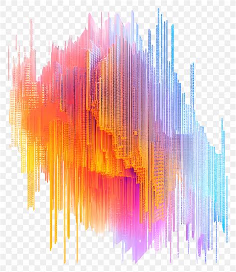 Data Stream Colorful Abstract Art Design Png 3576x4116px Data Stream Art Colorful