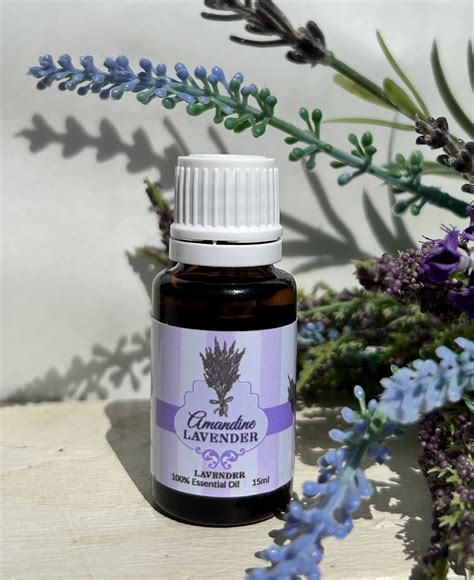 Lavender Essential Oil 100 Lavandula Angustifolia 15ml Amandine